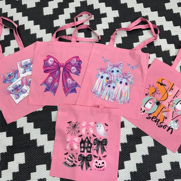 Accessories | Spooky Season Halloween Canvas Tote Bag | Poshmark